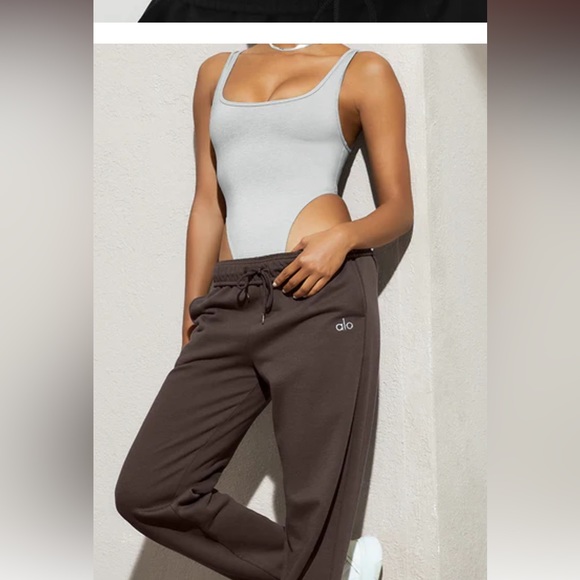 ALO Yoga | Tops | Alo High Cut Thong Airbrush Hot Shot Bodysuit | Poshmark